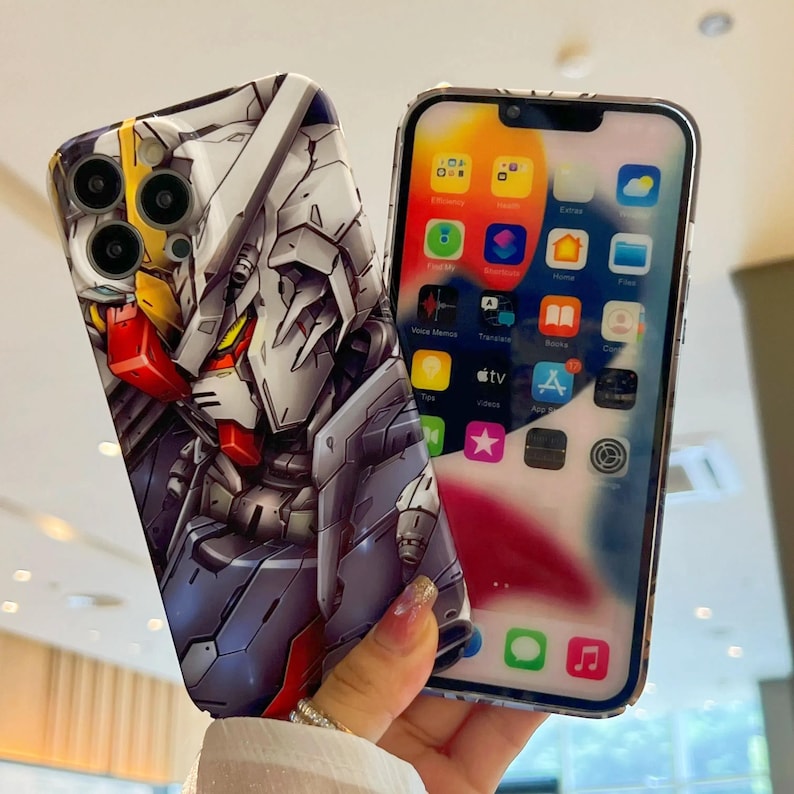 New Robot Anime Phone Case for iPhone 17 16 15 14 13 12 Pro Max Samsung ...
