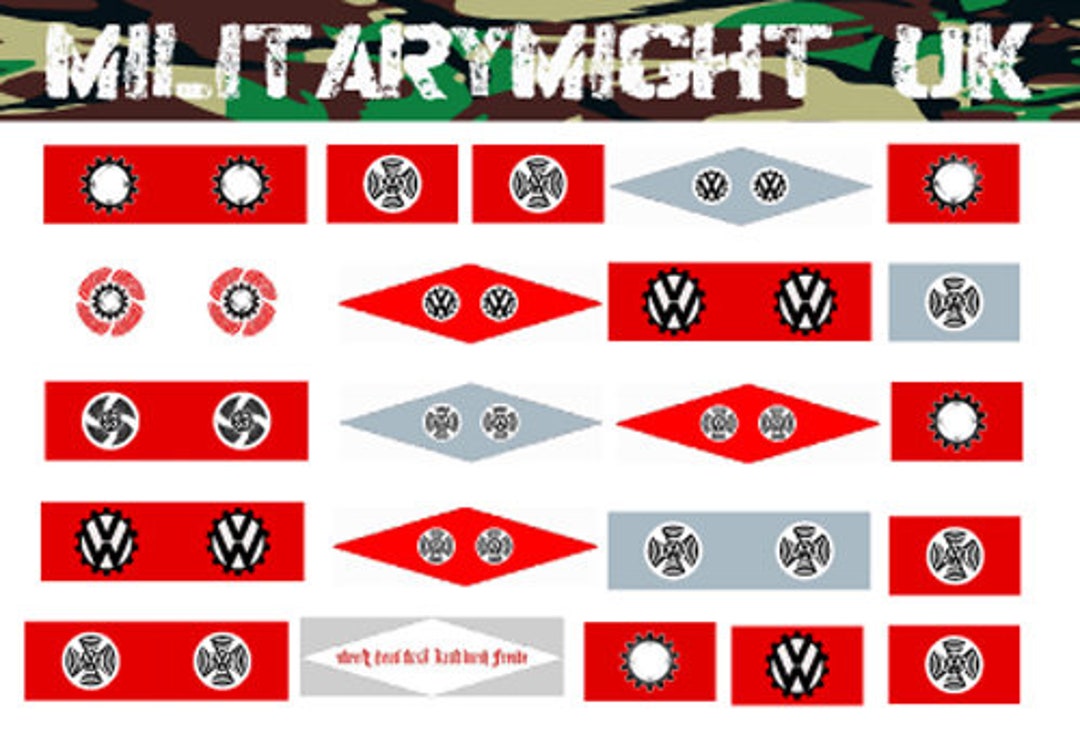 1/32 1/35 Scale German KDF Volkswagen Strength Through Joy Vehicle Tank ...