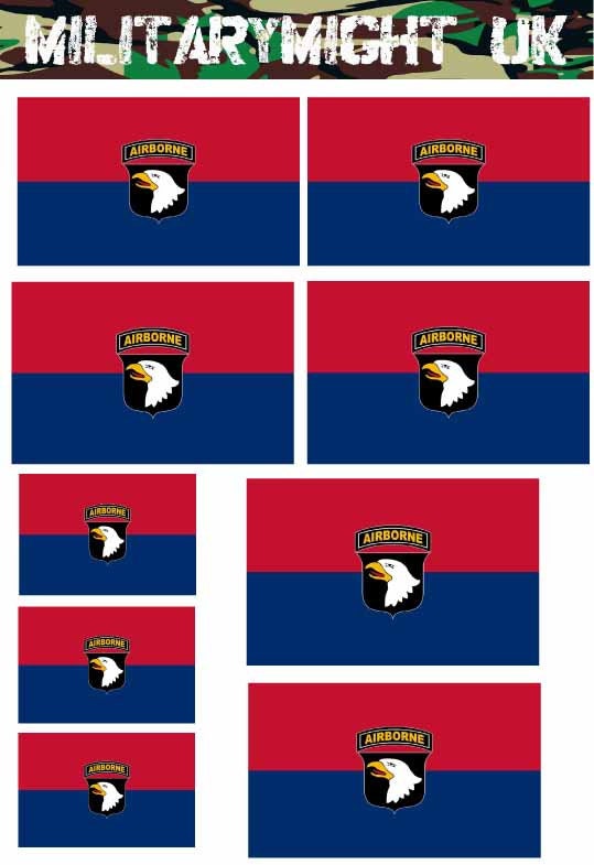1 16 1 18 Scale US 101st Airborne Division Flags - Etsy