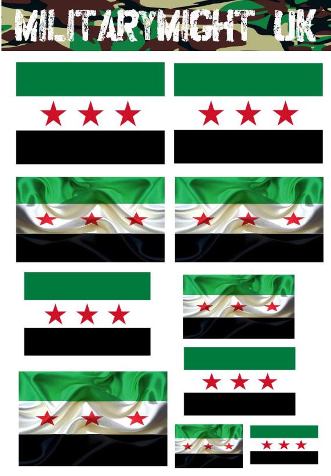 1/32 1/35 Scale Syrian 2025 Decals Diorama - Etsy