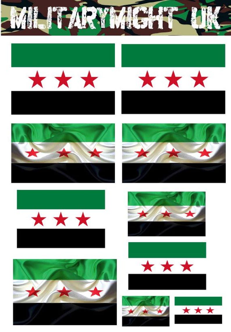 1/32 1/35 Scale Syrian 2025 Decals Diorama - Etsy