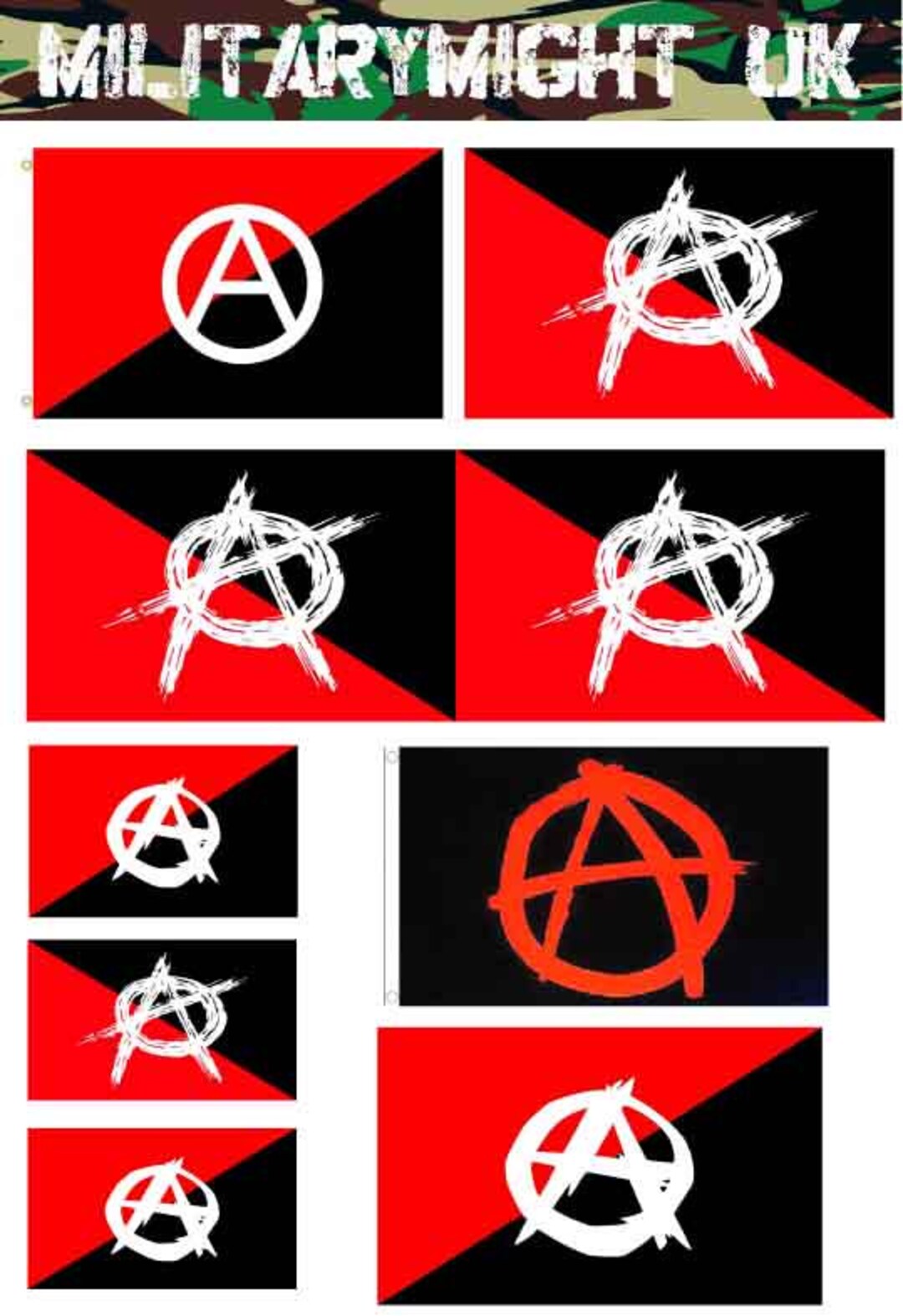 1 16 1 18 Scale Anarchy Flags - Etsy