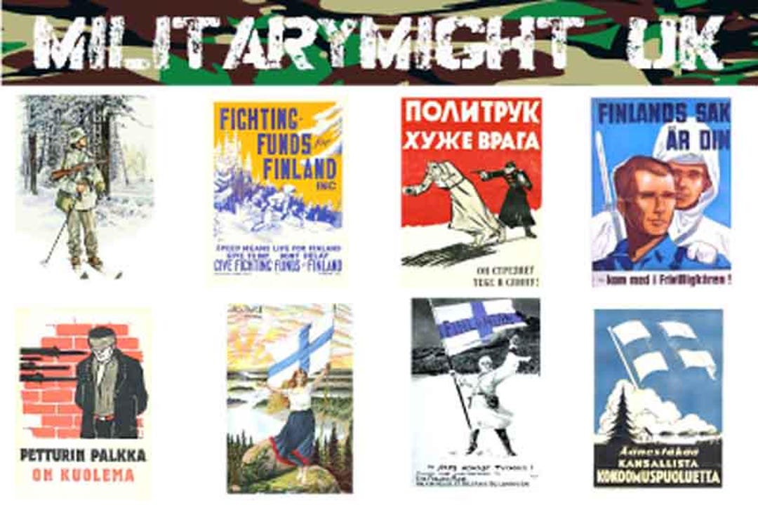 1/32 1/35 Scale WW2 Finland Period Posters Diorama Decals Modelling - Etsy