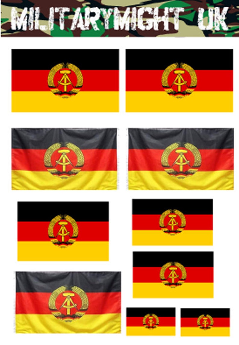1 32 1 35 Scale East German DDR Flags - Etsy