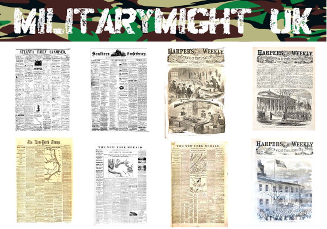 1 16 1 18 Scale US War of Independence Newspapers Front Covers - Etsy