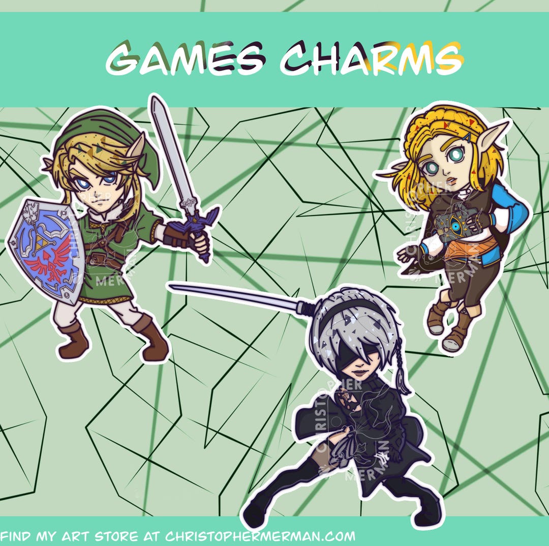 Games Charms - Etsy