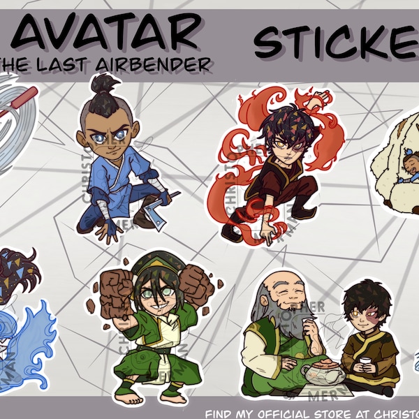 Avatar Sticker - Etsy