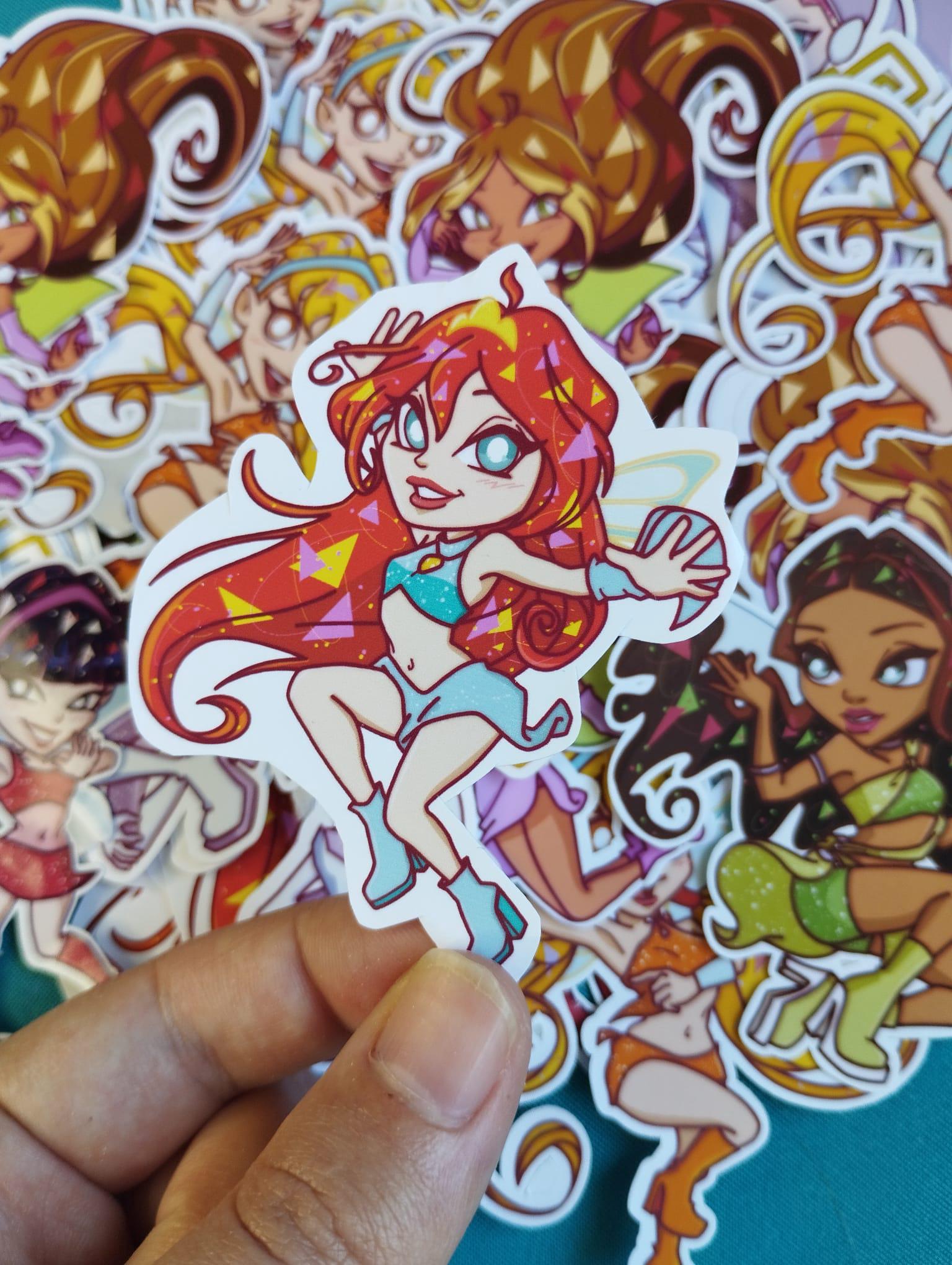 Winx Stickers - Etsy