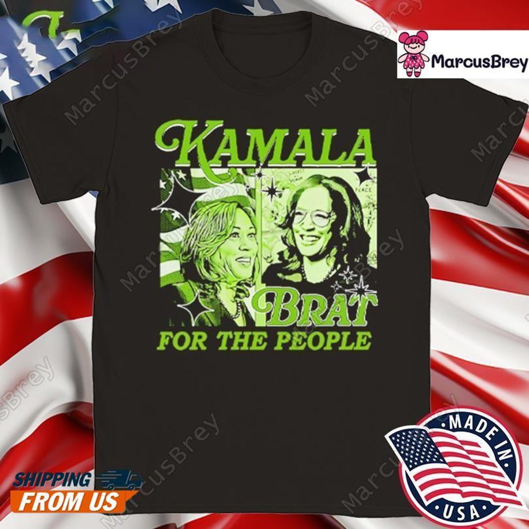 Kamala Harris Shirt, She's so Kamala Brat Memes Tee, Kamala Brat for ...