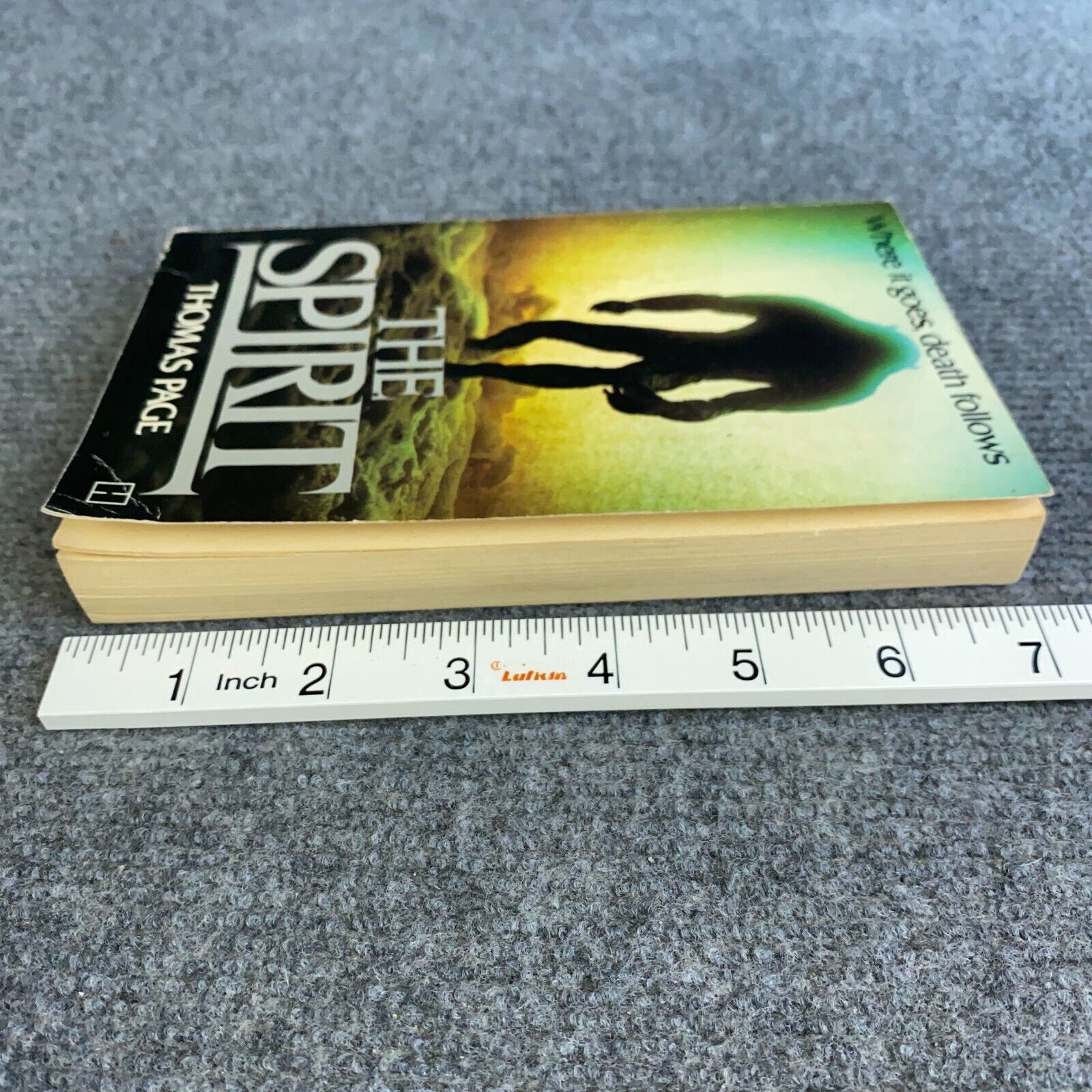 The Spirit Thomas Page 1980 Hamlyn Horror Paperback Novel Bigfoot ...