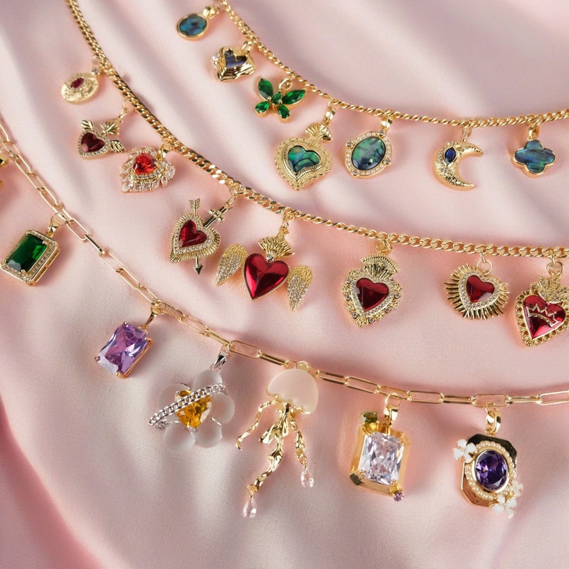 Charm Bracelet - Etsy
