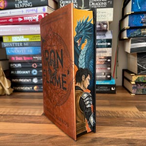 Iron Flame Special Edition Hand Painted Fore Edge Book Rebecca Yarros ...