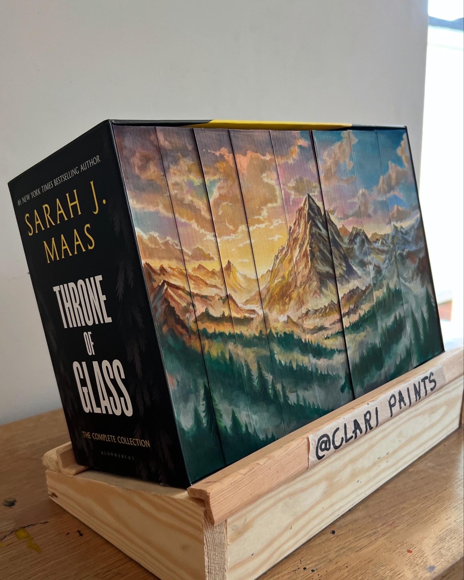 Custom Fore Edge Hand Painted Hardback Book Sprayed Edge - Etsy