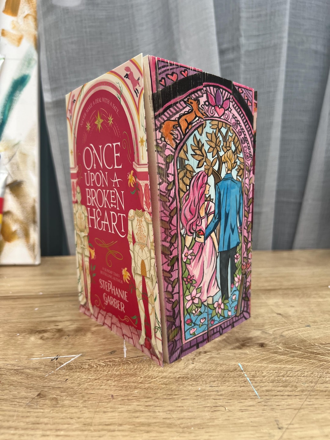 Once Upon A Broken Heart Series Special Edtion Fore Edge Hand Painted ...