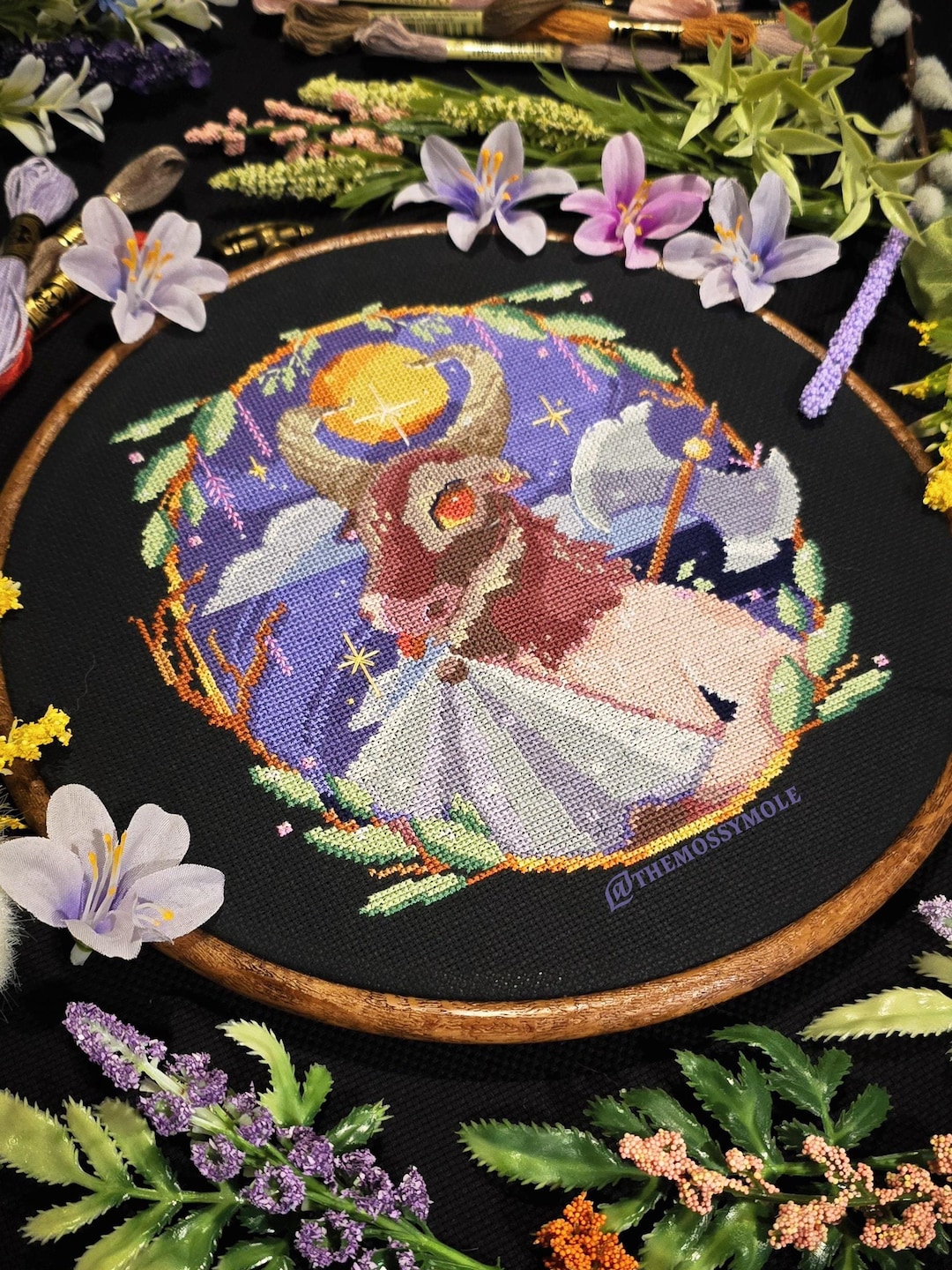 The Minotaur Cross Stitch Pattern Instant Download PDF Mythical ...