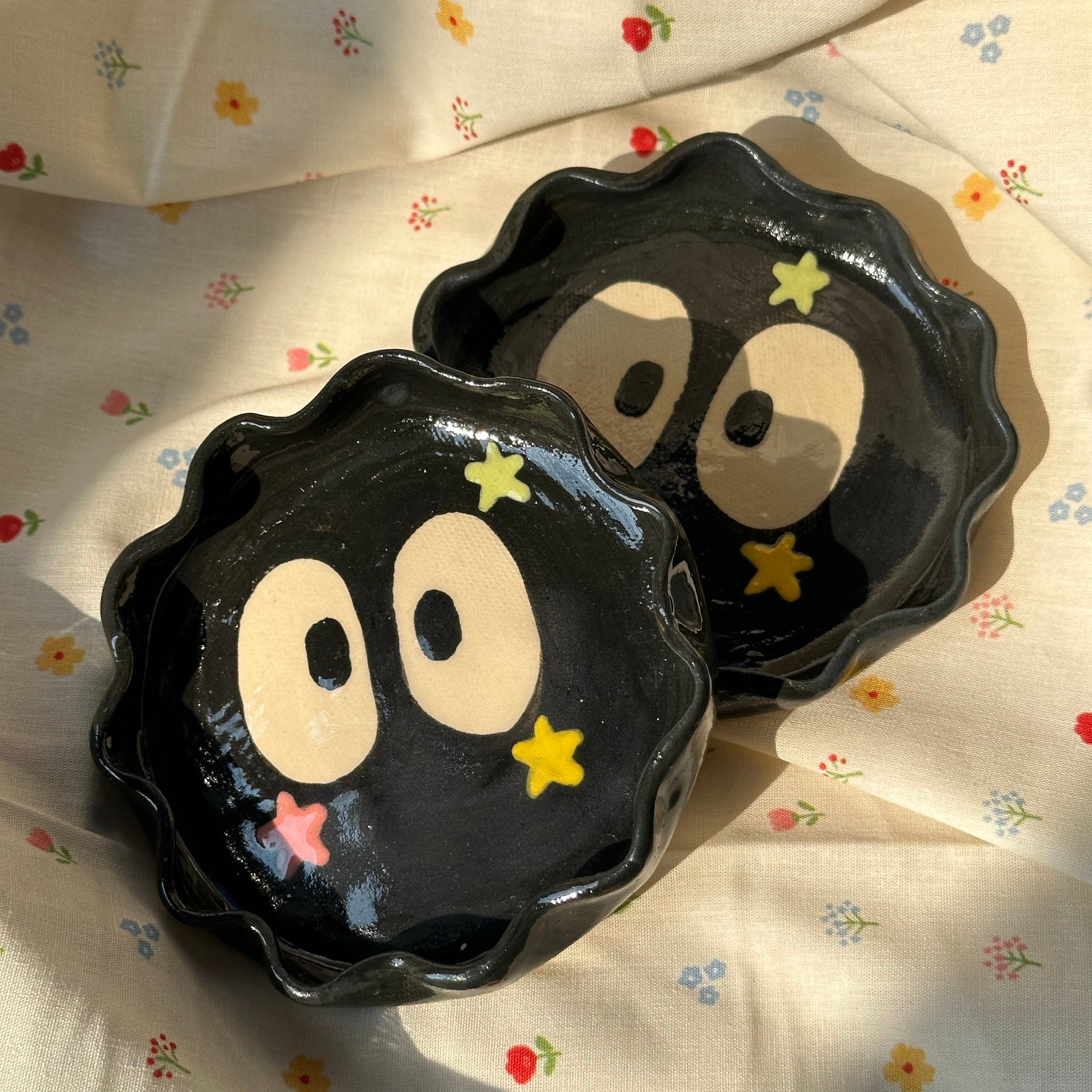 Spirited Away Cute Soot Sprites Small Plate, Susuwatari, Ghibi My ...