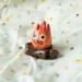 Ceramic Fire Demon Figurine, Cute Fire Character, Gift for Her, Cute ...
