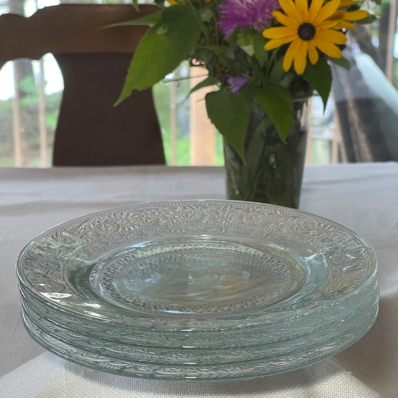 Glass Malaysia Plates - Etsy