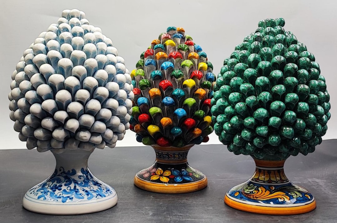 Handcrafted Ceramic Pine Cone - Stunning Art Piece for Home Decor ...