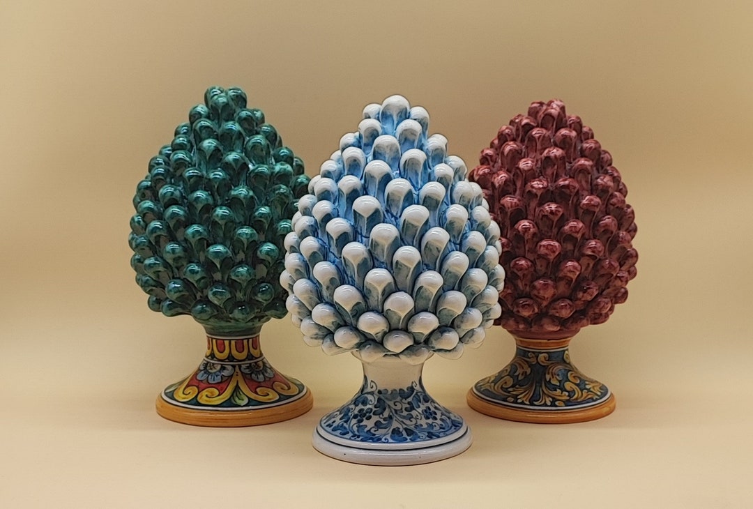 Handcrafted Ceramic Pine Cone Stunning Art Piece for Home Decor ...