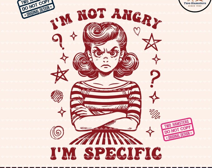 Angry Girl Svg - Etsy