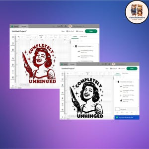 Completely Unhinged SVG PNG Shirt/sweatshirt, Retro Housewife Shirt Png ...