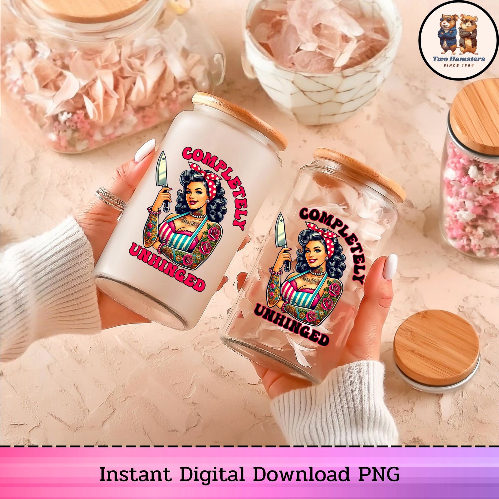 Completely Unhinged PNG Shirt/sweatshirt, Retro Unhinged Girl, Trendy ...