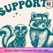 Support Local Street Cats SVG PNG Shirt/sweatshirt | Cute Animals ...