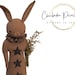Primitive Farmhouse Bunny Digital Pattern Spring Rabbit Make Do by ...
