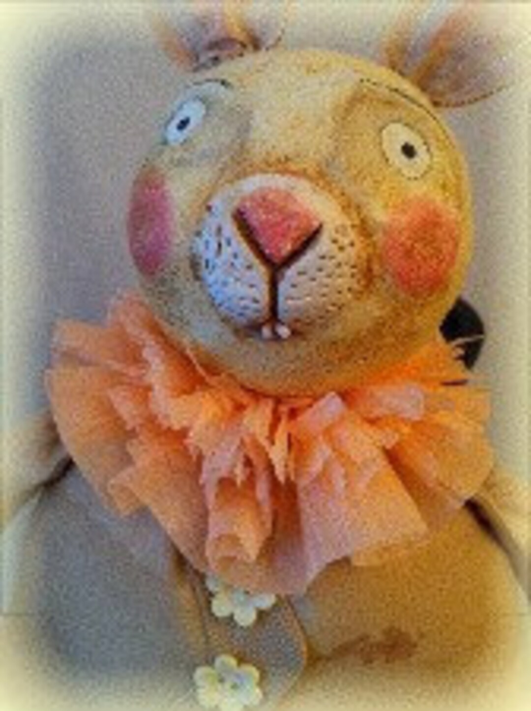 Primitive Folk Art Buny Rabbit Pattern - Etsy