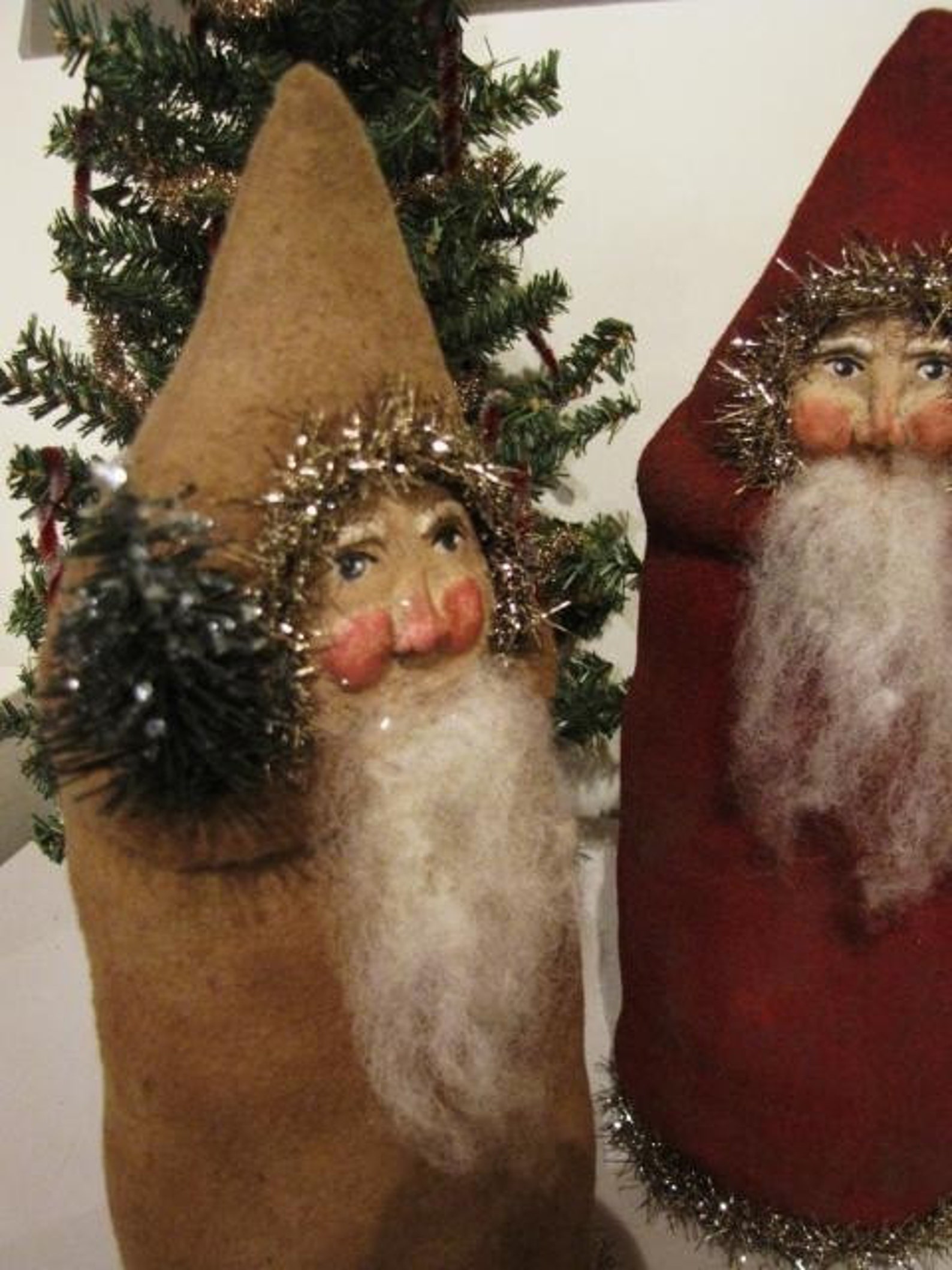 Primitive Santa Belsnickel Christmas PATTERN by Chickadee Primitives ...