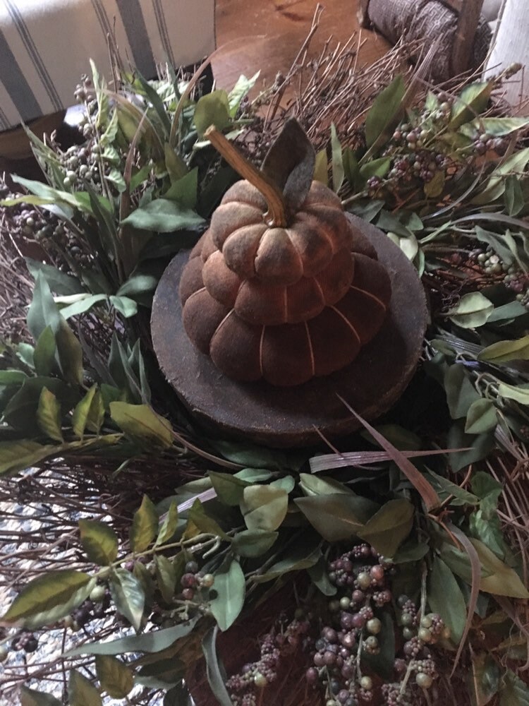 Primitive Fall Halloween Pumpkin Box PATTERN by Chickadee Primitives - Etsy