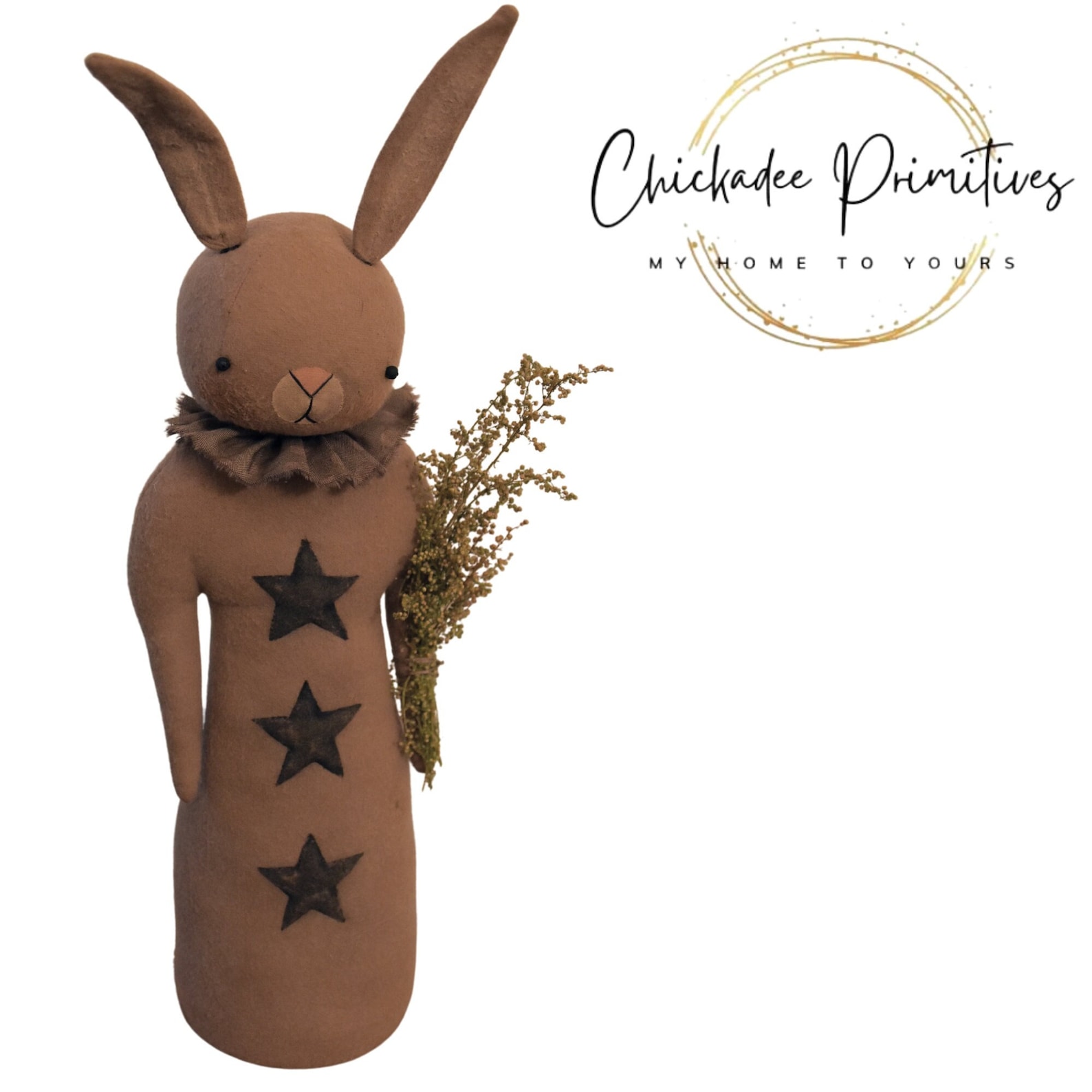 Primitive "harper" Bunny Pattern Digital Tutorial by Chickadee ...