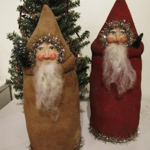 Primitive Santa - Etsy