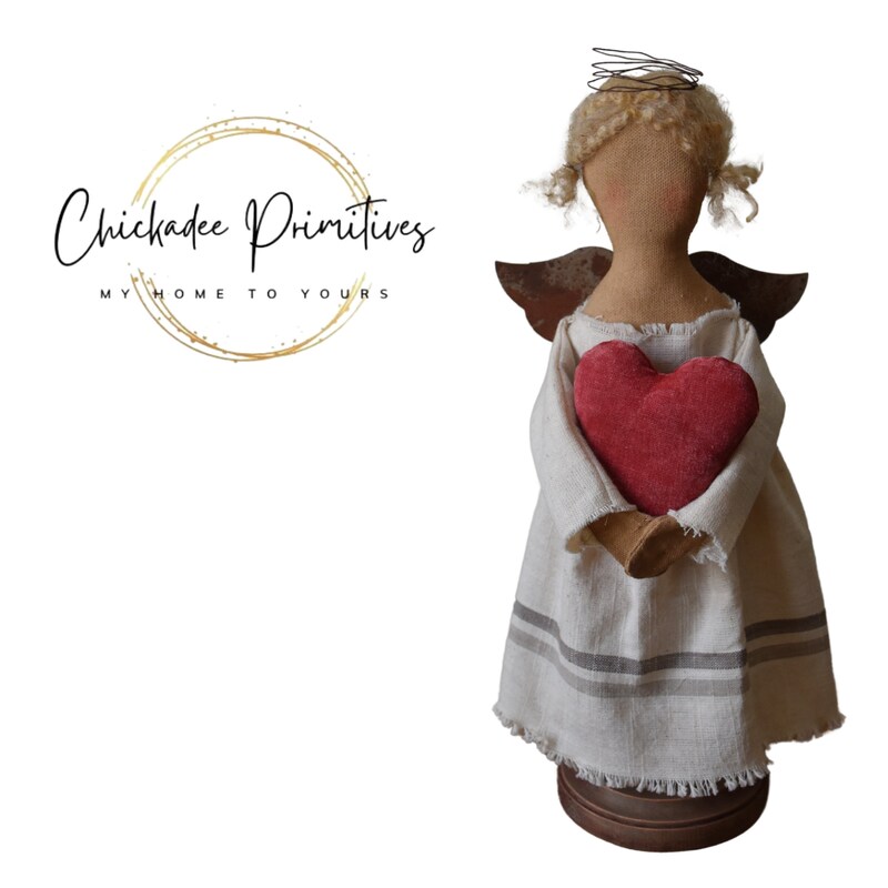 Primitive Valentine - Etsy