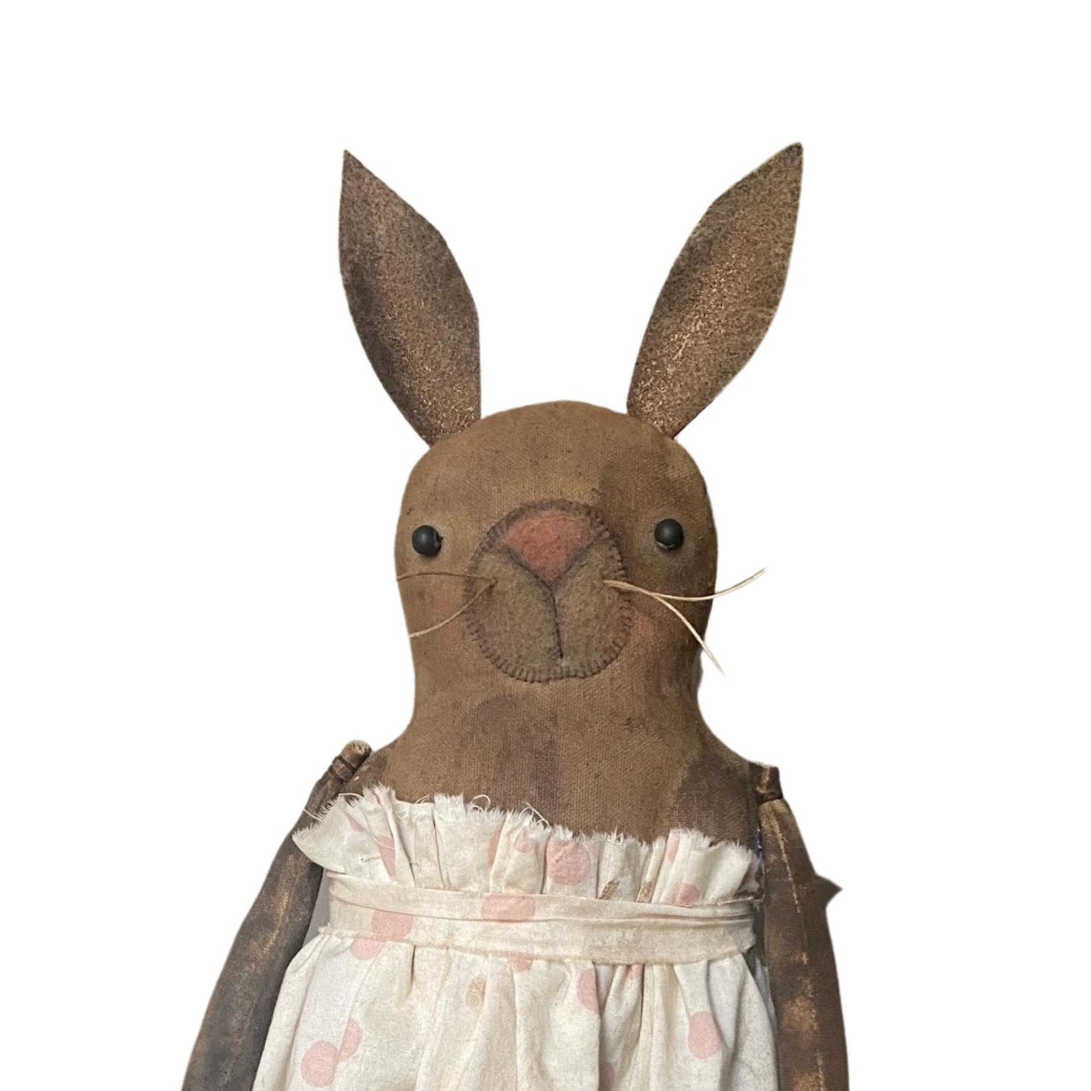 Primitive Farmhouse Bunny Digital Pattern Spring Rabbit Make Do by ...