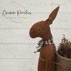Primitive Farmhouse Bunny Digital Pattern Spring Rabbit Make Do by ...