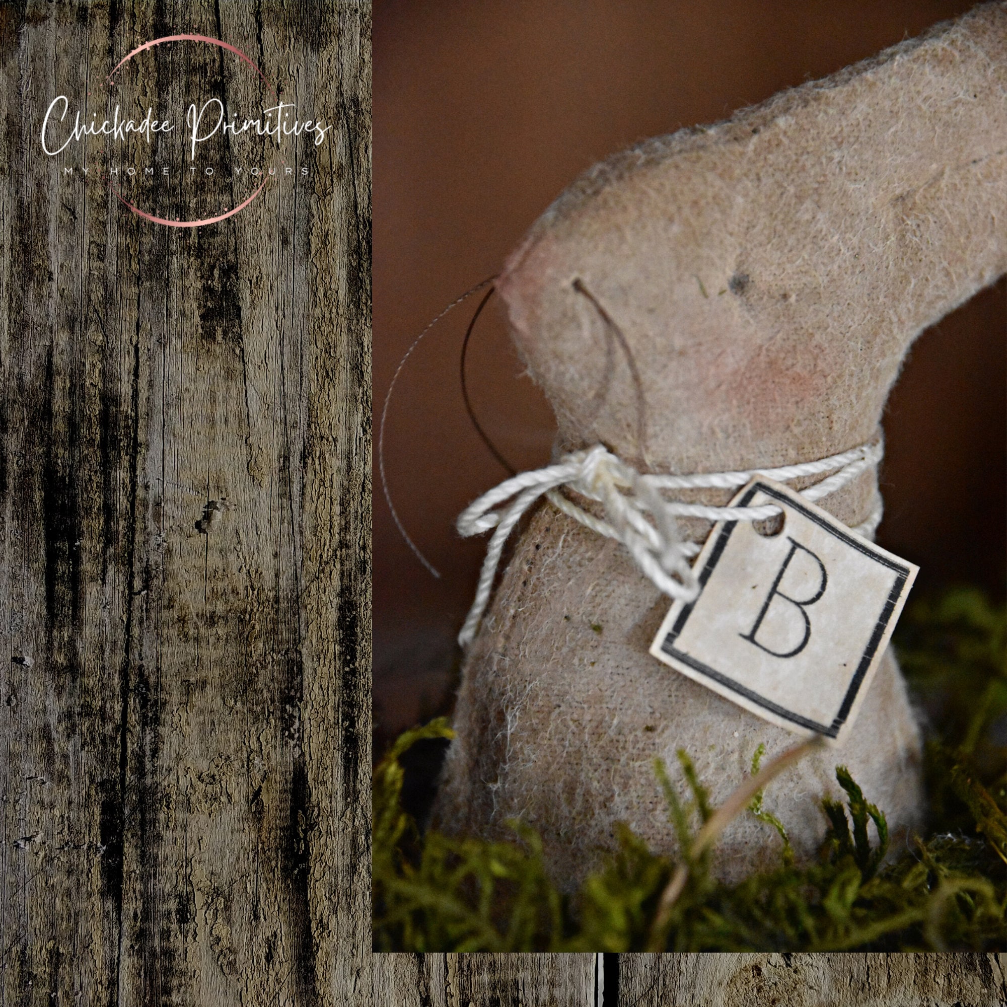 Primitive Teacup Farmhouse Bunny Digital Pattern by Chickadee - Etsy