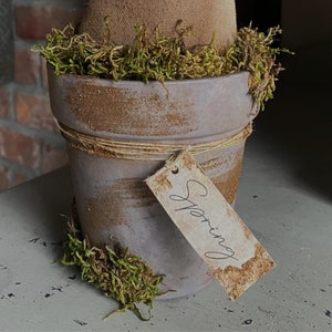 Primitive Farmhouse Garden Bunny Rabbit Digital Pattern by Chickadee ...