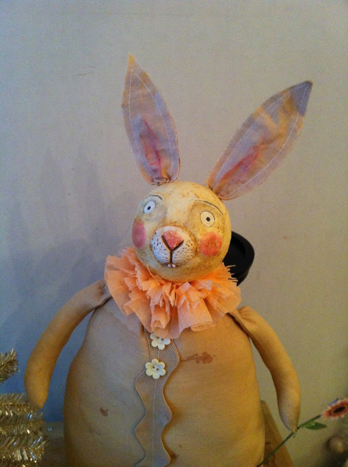 Primitive Folk Art Buny Rabbit Pattern - Etsy