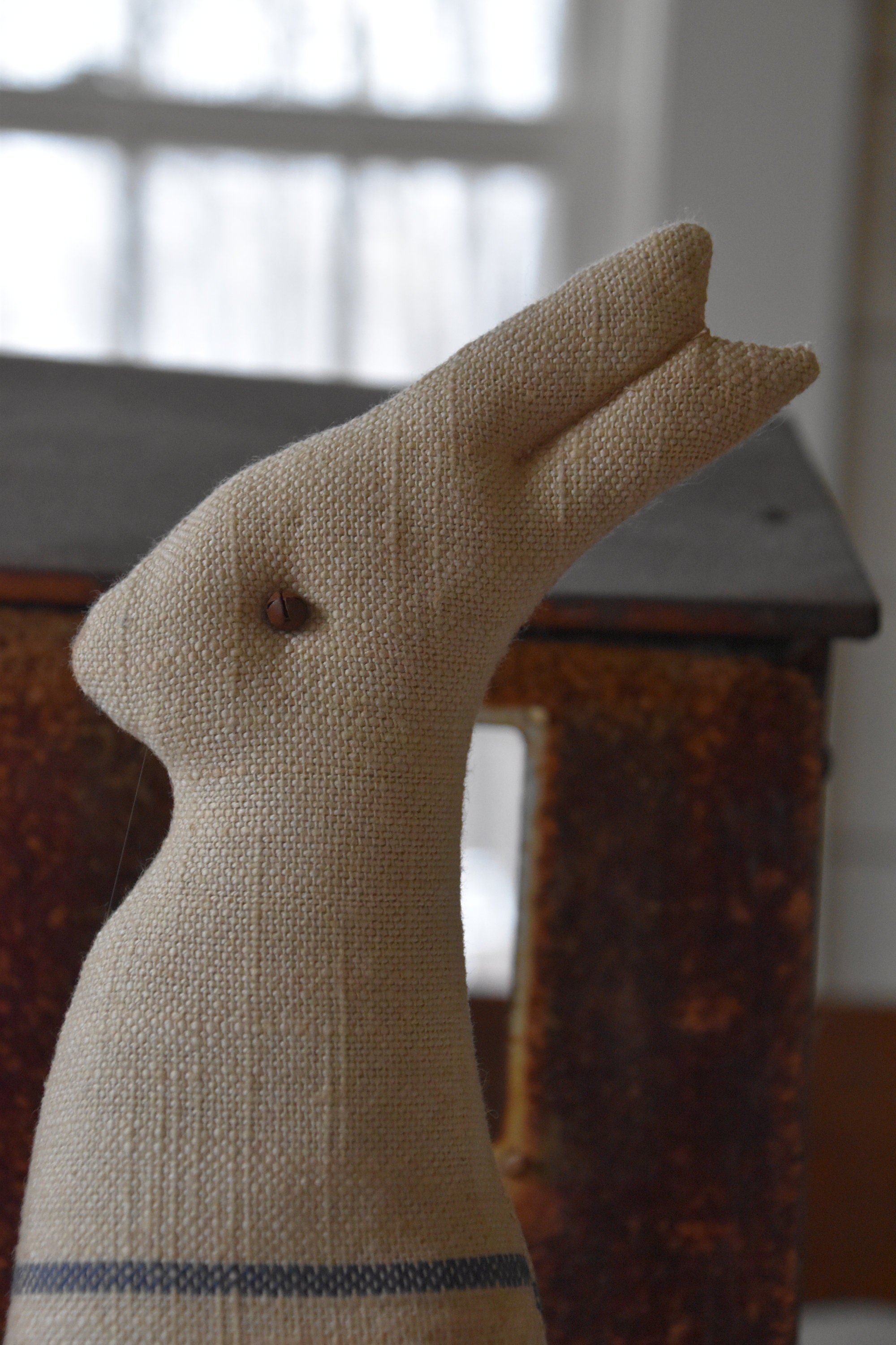 Primitive Farmhouse Spring Rabbit Digital Pattern by Chickadee ...