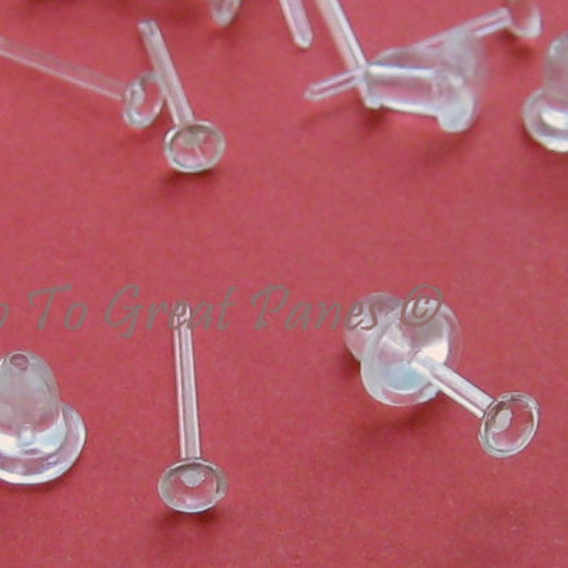 Plastic Post Earring - Etsy