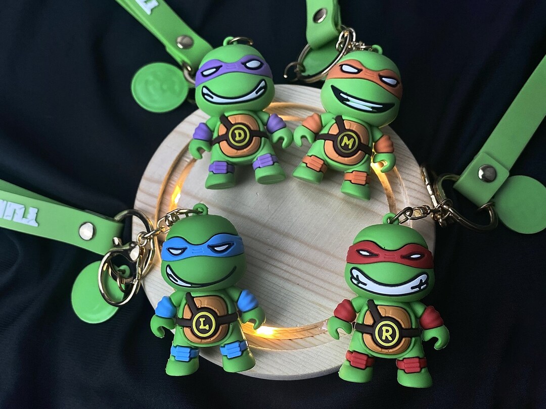 Teenage Mutant Ninja Turtles Keychains Party Favors Keychains Funny ...