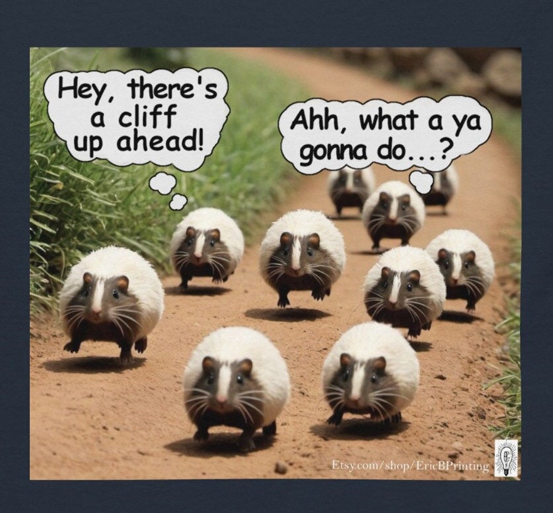 Don't Be a Lemming ~ Classic Tee ~ T Shirt - Etsy