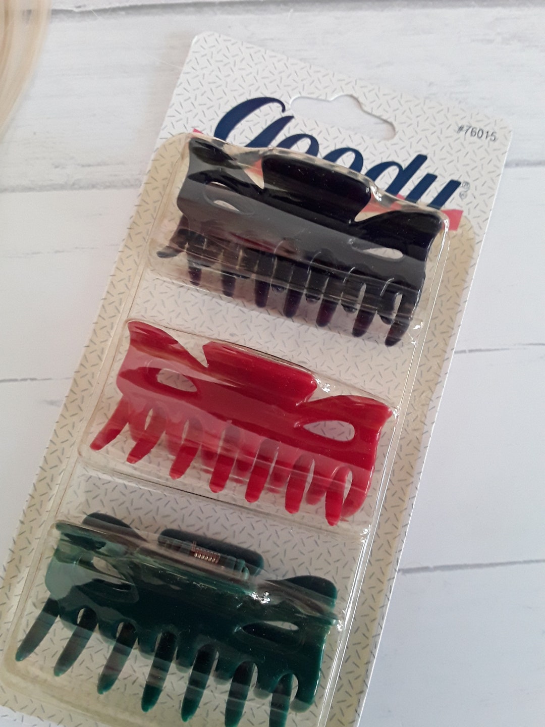 Vintage 90's Goody Hair Claw Pack 1990's Butterfly Clip, Store Stock ...