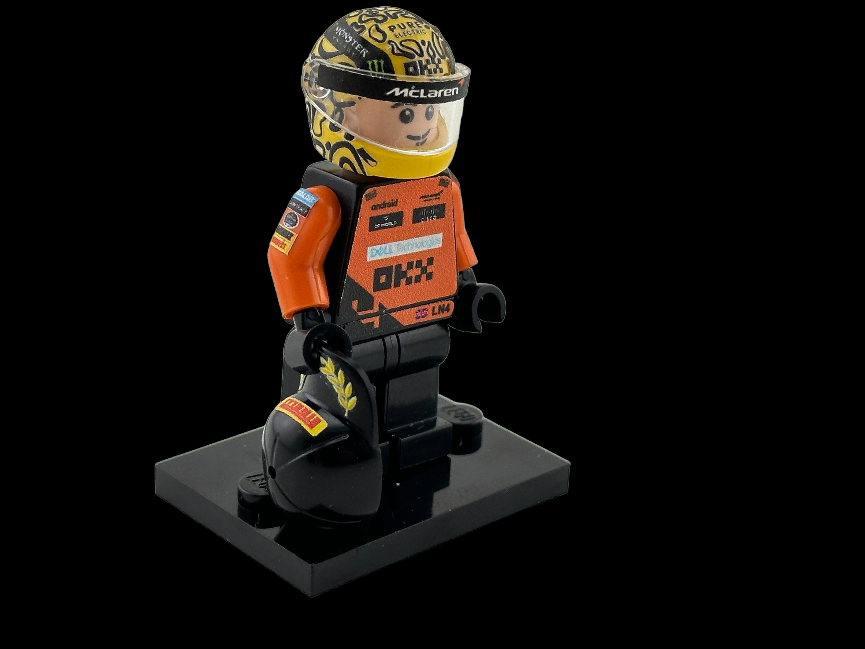 LEGO F1 Minifigure Lando Norris 2024 Season - Etsy