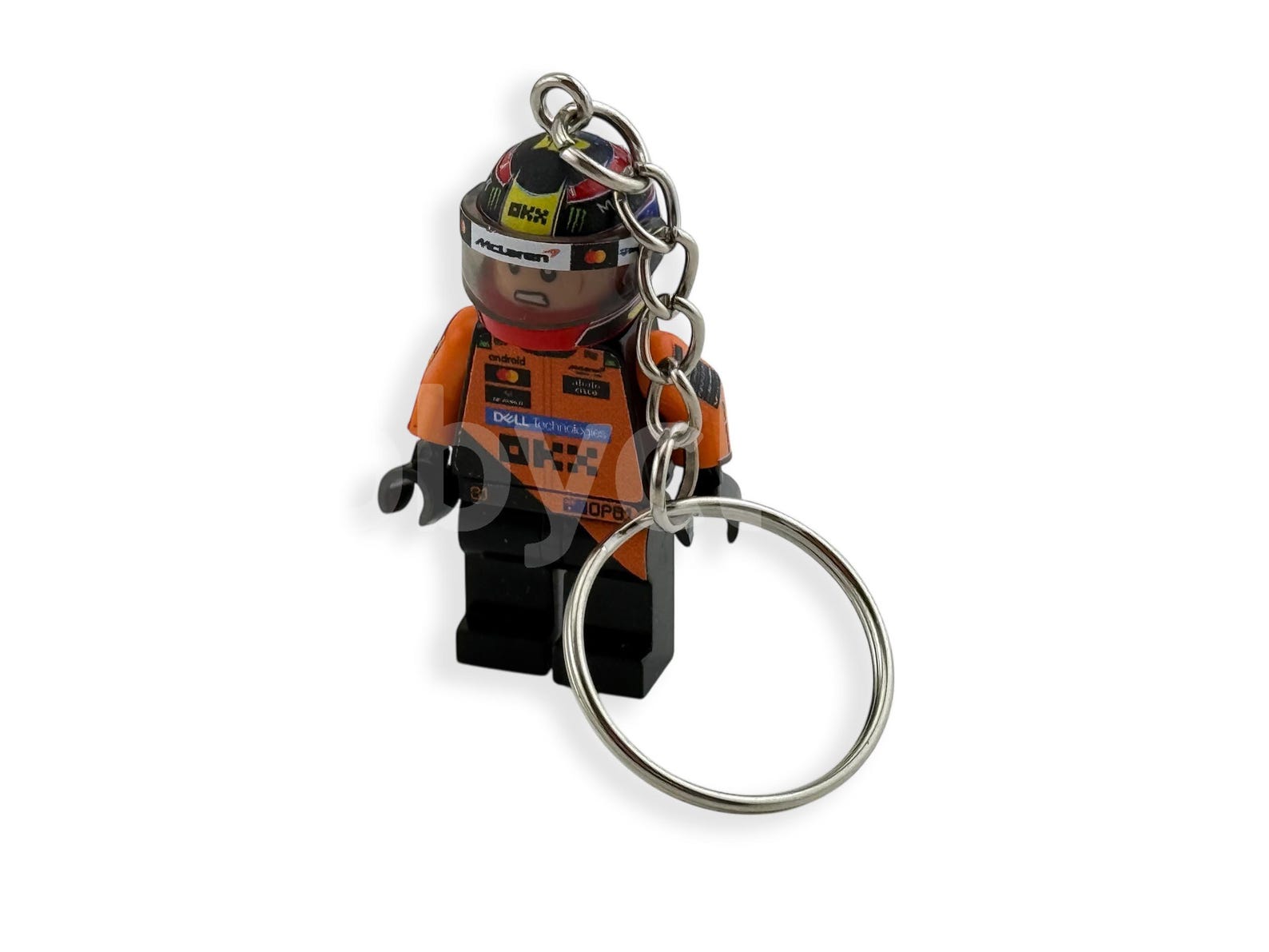 Custom Minifig Keychain - Oscar Piastri - 2025 Season - Etsy
