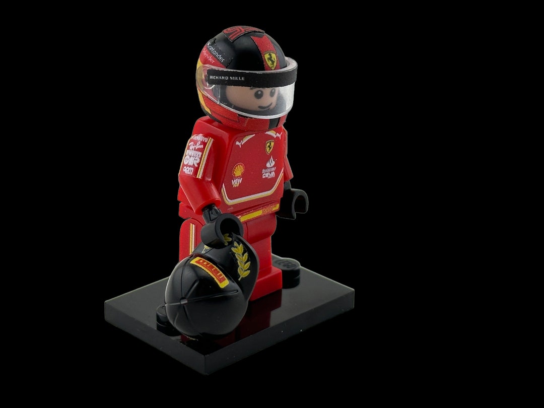 LEGO F1 Minifigure Carlos Sainz 2024 Season - Etsy
