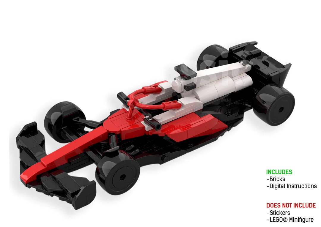 Model Kit - SF25 - 2025 Italian GP - Custom Brick MOC - Etsy