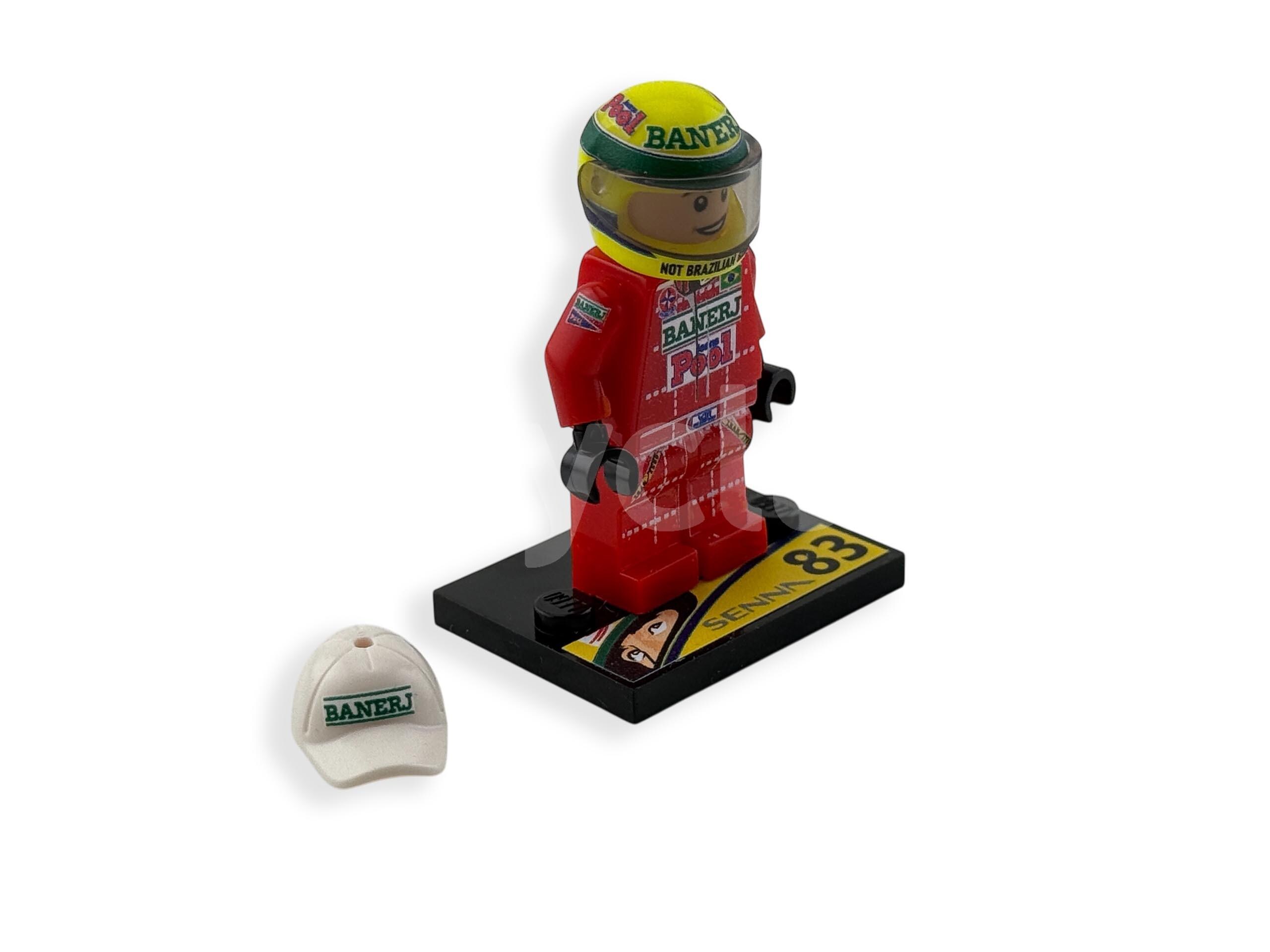 Custom Minifig - Ayrton Senna - Formula 3 - 1983 Season - Etsy